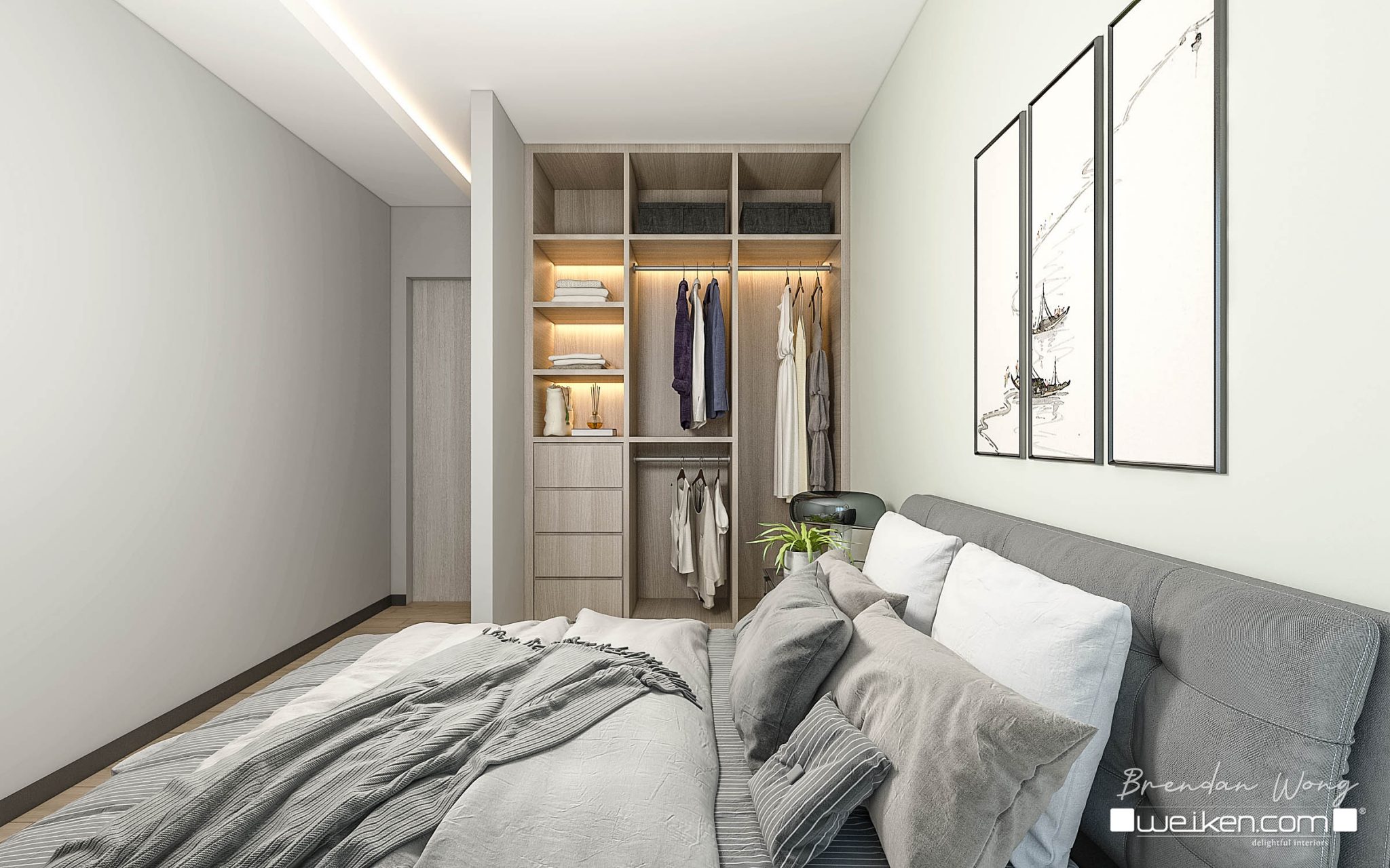 [Open Concept Wardrobe] Wardrobe Ideas 2024 That Help Maximize the ...