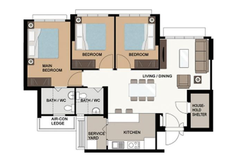 Hdb 4 Room Bedroom Size Infoupdate Hdb 4 Room Bedroom Size Infoupdate